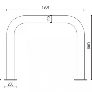 Steel Hoop Bollard - Vanguard Group