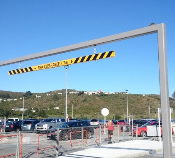 Steel Height Restriction Bar - Vanguard NZ