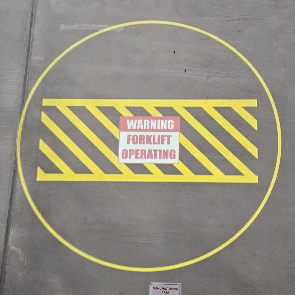 Projected Safety Signage - Vanguard Group