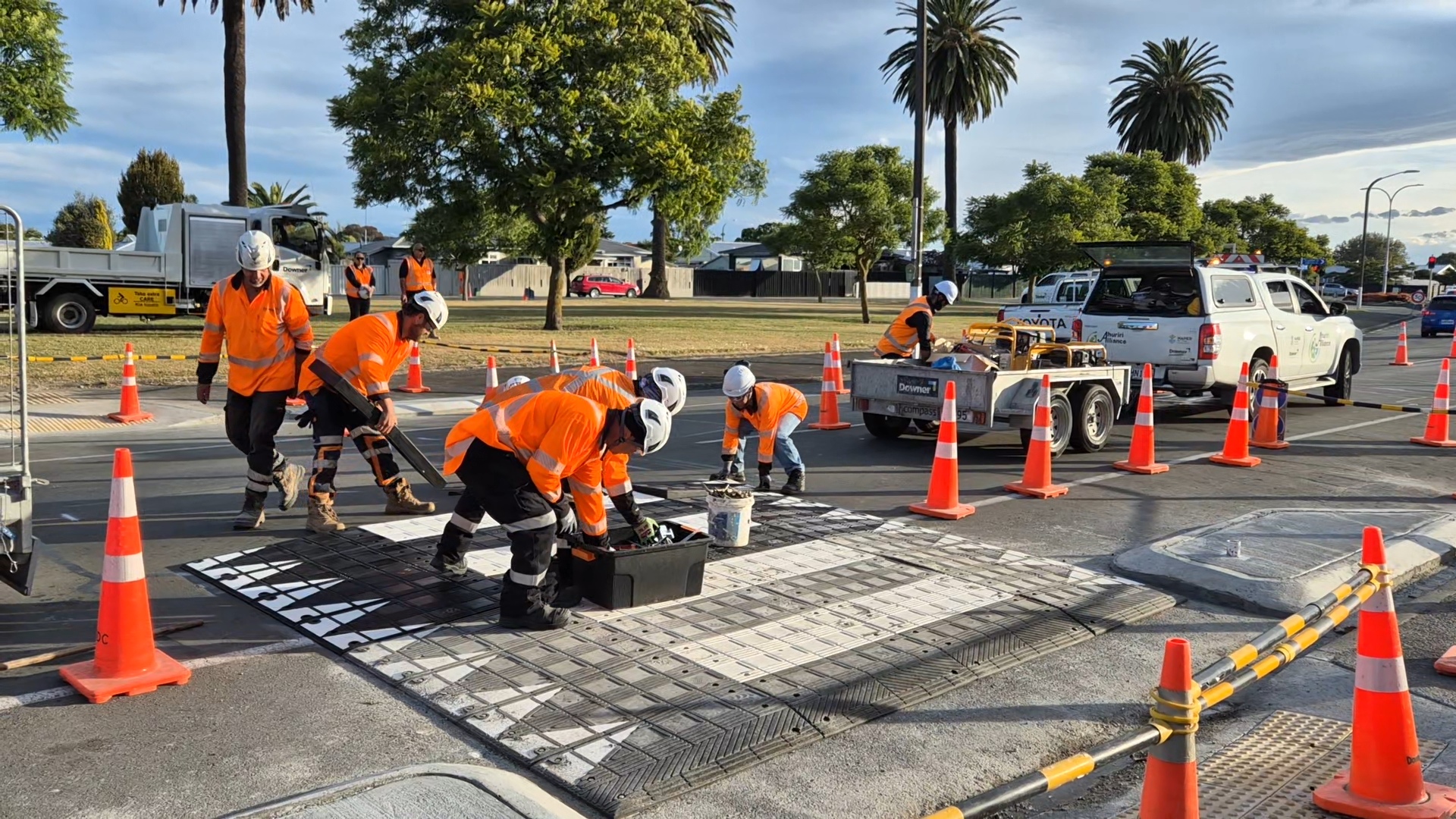 Temporary Raised Crossings Solve Napier City Council Speed Problem ...